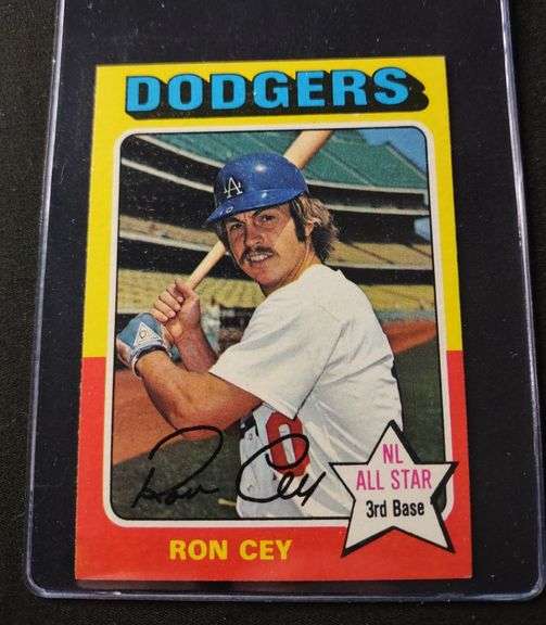 1 Ron Cey Dodgers 3rd Base Topps Baseball Card - Metzger Property ...
