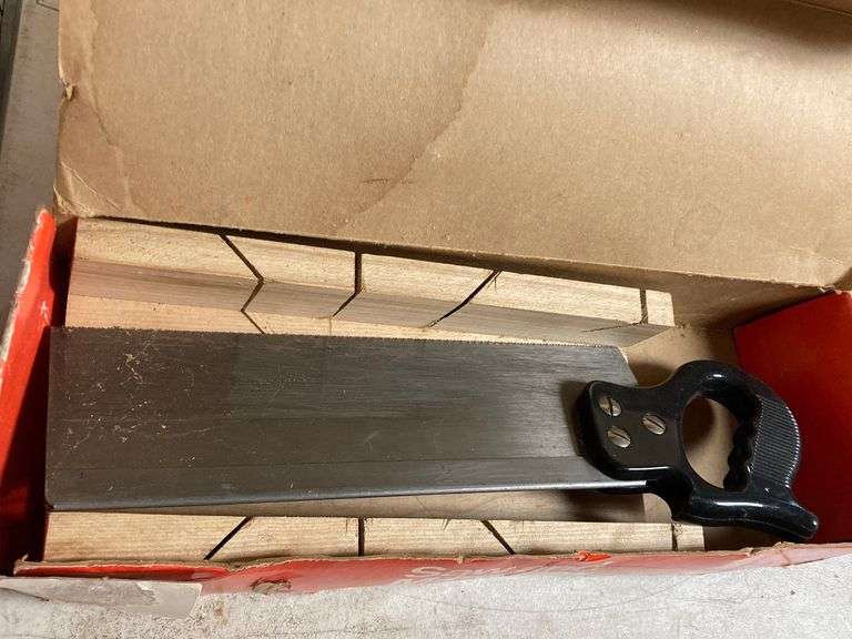 Saw & miter box kit - Metzger Property Services LLC