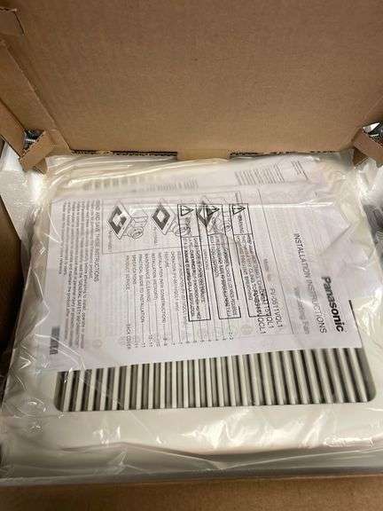 Panasonic WhisperSense DC fan-LED Lights Motion and Humidity Sensors ...