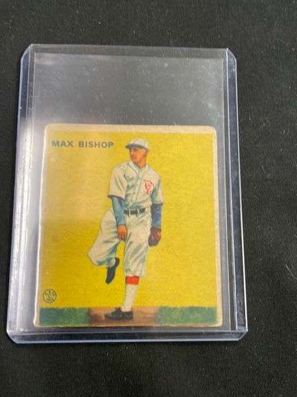 Max Bishop baseball card - Metzger Property Services LLC