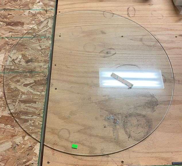30" Inch Round Glass Table Top - Tempered - 1/4" Inch Thick- Flat ...