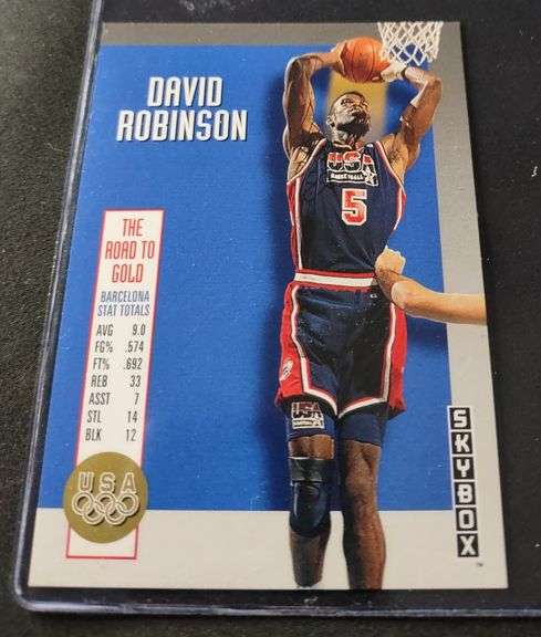 1 David Robinson Road To Gold Skybox Basketball Card - Metzger Property ...