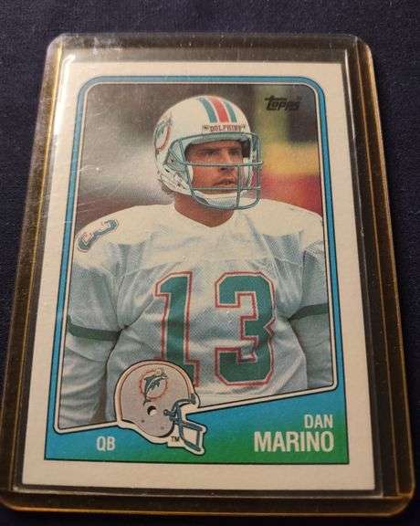 1 Dan Marino QB Topps Football Card - Metzger Property Services LLC