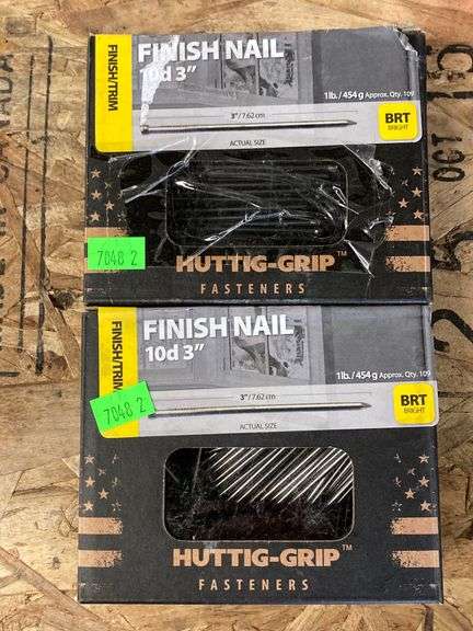 2 boxes 3” finish nails - Metzger Property Services, LLC