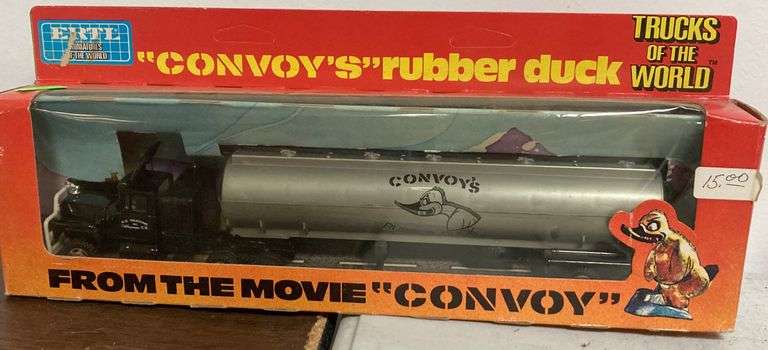 ERTL Convoys rubber duck from the movie Convoy 1/64 - Metzger Property ...