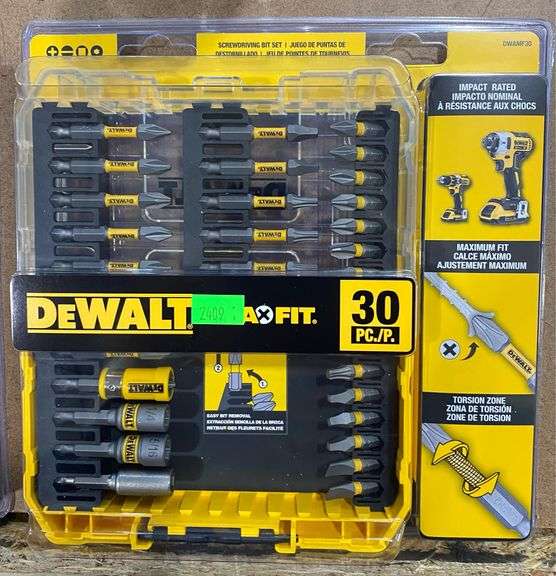 DeWalt Model:DWAMF30 30pc Screw-driving Bit Set - Metzger Property ...