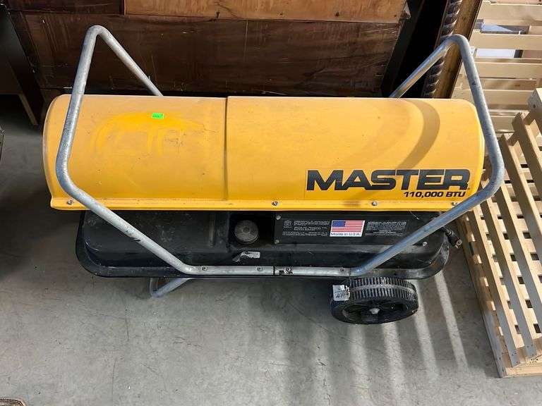Master 110,000 BTU Space Heater - Metzger Property Services LLC