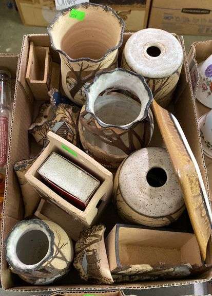 Clay pottery containers - Metzger Property Services LLC