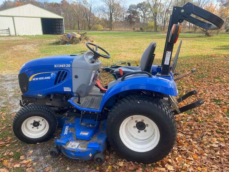 2012 New Holland Boomer 20 Utility Tractor, Diesel, 3-PT., 190 Hrs ...