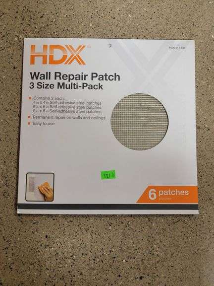 HDX Wall Repair Patch, 3 size Multi-Pack - Metzger Property Services, LLC