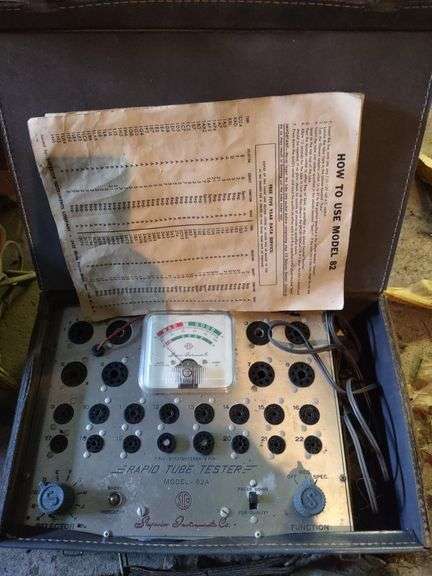 Rapid tube tester model 82A with manual - Metzger Property Services LLC