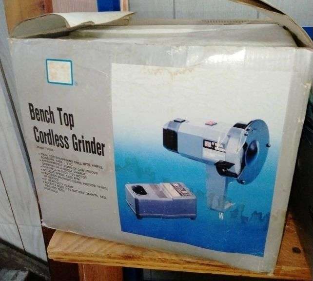 Bench top cordless grinder - Metzger Property Services LLC