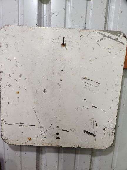 Indiana 25 Metal Information sign 16x16 - Metzger Property Services LLC