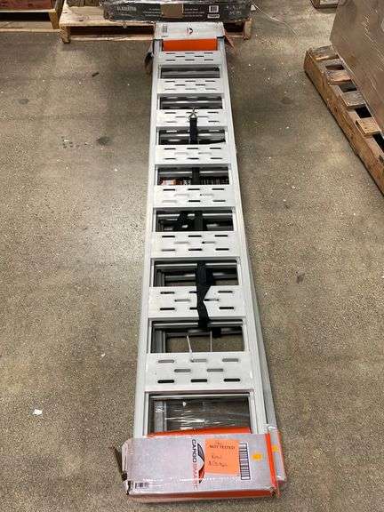 CargoSmart 12 in. W x 78 in. L 1250 lbs. Capacity Aluminum Straight ...