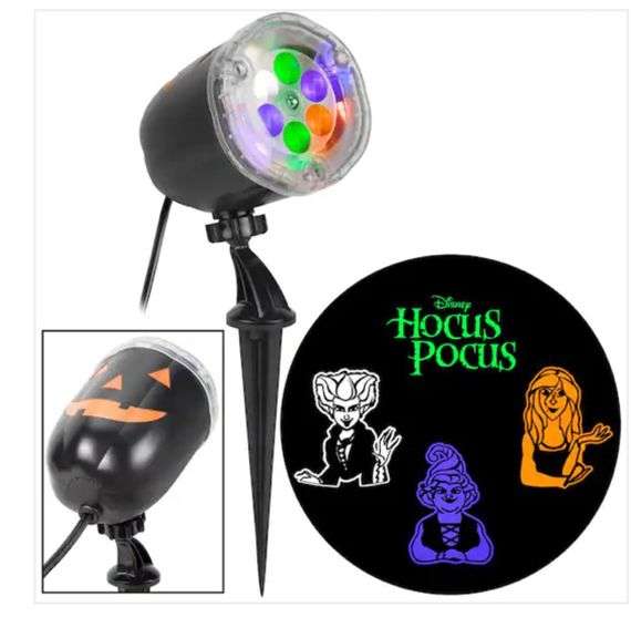 Hocus Pocus LED-Whirl-A-Motion,Halloween Light Show Projector - Metzger ...