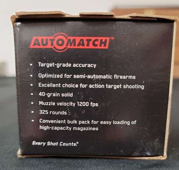 Federal AutoMatch .22 LR Target 40gr 325 Cartridges - Metzger Property ...