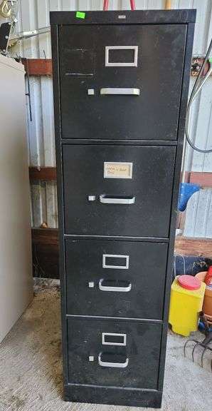 4-drawer metal file cabinet - Metzger Property Services LLC