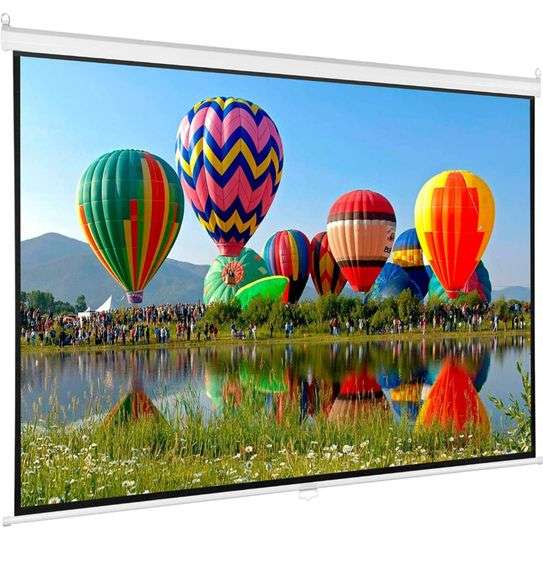 VIVO 80 inch Projector Screen, Diagonal 16:9 Projection HD, 4K 3D 1080P ...
