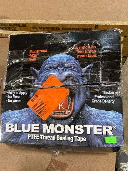 Blue Monster PTFE thread Sealing tape - Metzger Property Services LLC