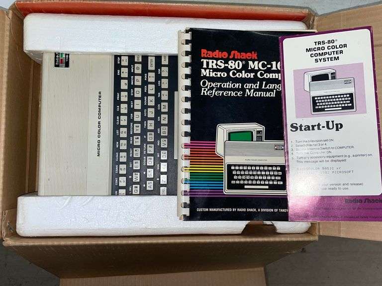 Radio Shack TRS-80 Micro Color Computer model MC-10 - Metzger Property ...