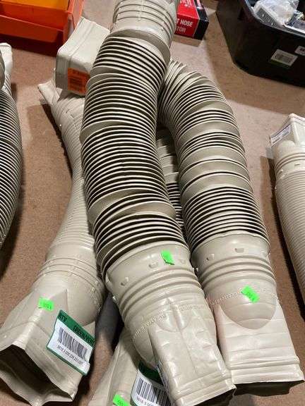 4-22" to 55" Flex-A-Spout Stone Gutter Downspout Extension,tan ...