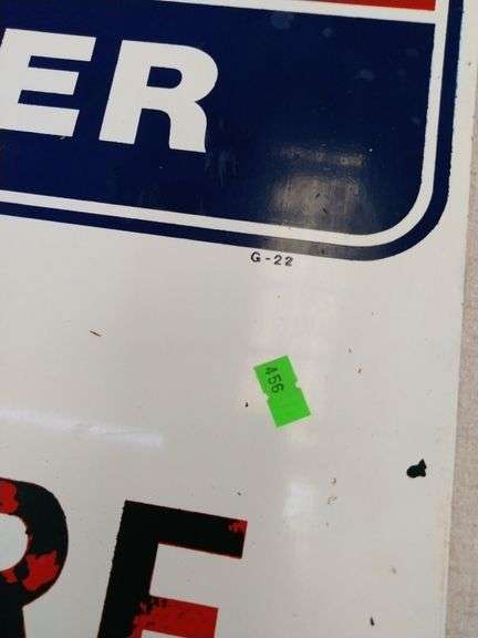 Smith Douglass Fertilizer metal sign 24x23 - Metzger Property Services LLC