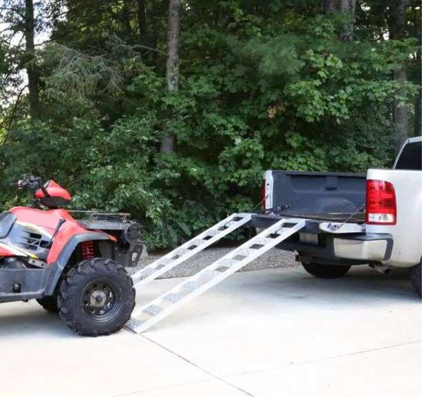 CargoSmart 12 in. W x 78 in. L 1250 lbs. Capacity Aluminum Straight ...