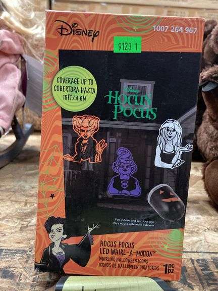 Hocus Pocus LED-Whirl-A-Motion,Halloween Light Show Projector - Metzger ...