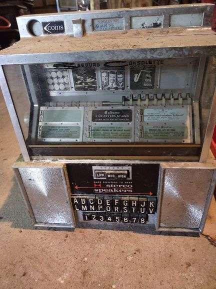 Seeburg consolette diner jukebox - Metzger Property Services LLC