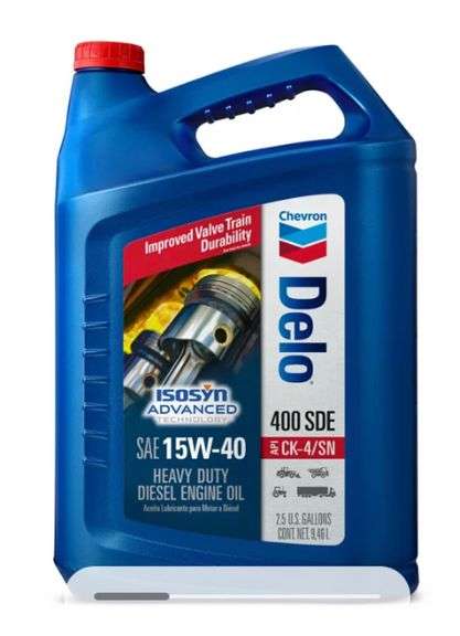 Chevron Delo 400 SDE 15W40 CK-4, 1 Gallon Jug - Metzger Property ...