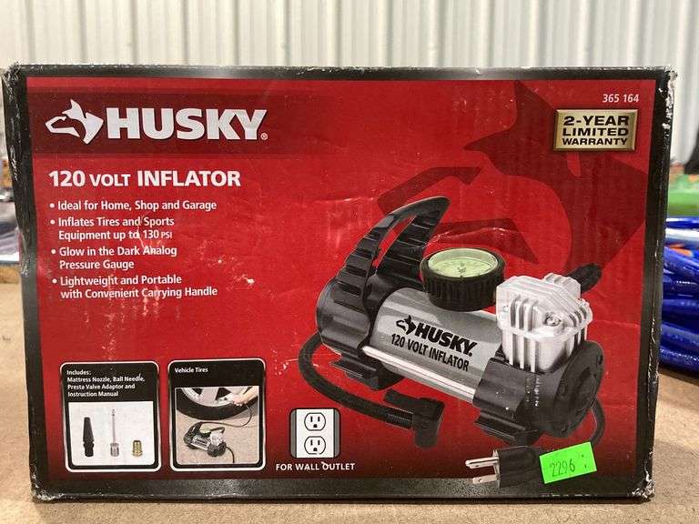 Husky 120 volt inflator - Metzger Property Services LLC