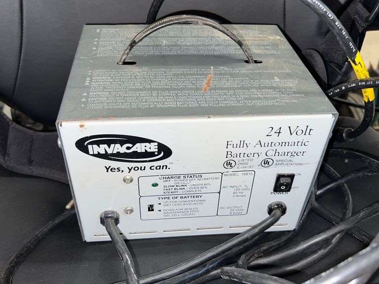 Invacare Electric wheelchair with 24 Volt Fully Automatic Battery ...