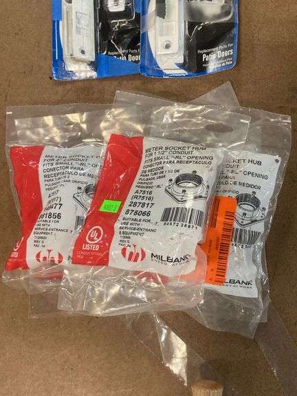 Microelectric Threaded Aluminum Meter Hub Milbank A7517 2 Aluminum ...