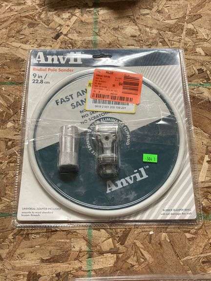 Anvil 9” Radial Pole Sander - Metzger Property Services LLC