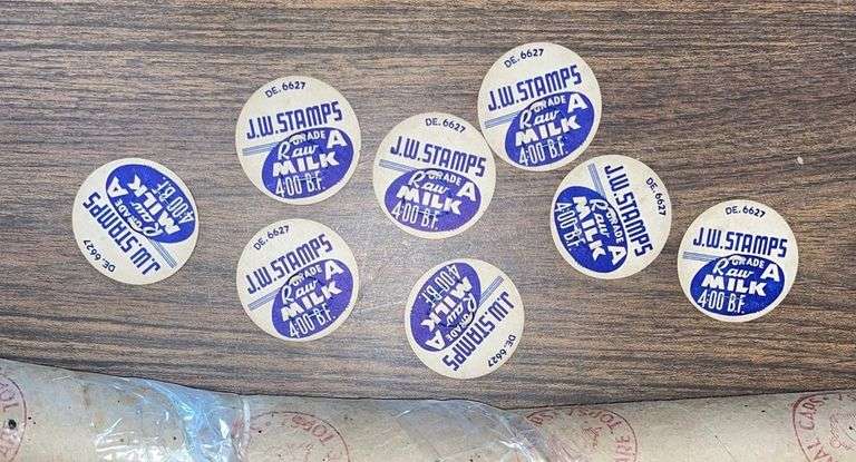 Antique milk bottle caps - Metzger Property Services LLC