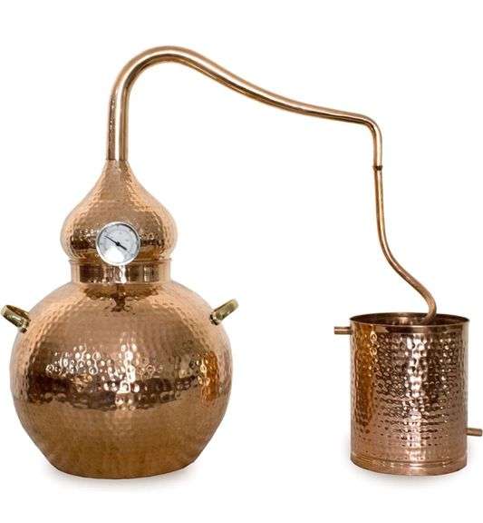 Copper Moonshine Still 5 Gallon - Copper Stills for Distilling ...