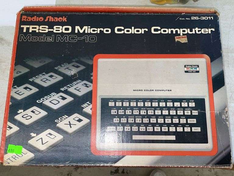 Radio Shack TRS-80 Micro Color Computer model MC-10 - Metzger Property ...