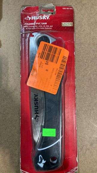 Husky Folding PVC Saw - Metzger Property Services LLC