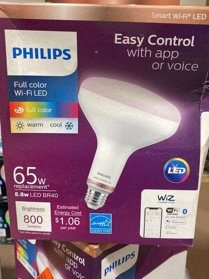 3-Philips full color wi-Fi LED,65W,easy control with app or voice ...