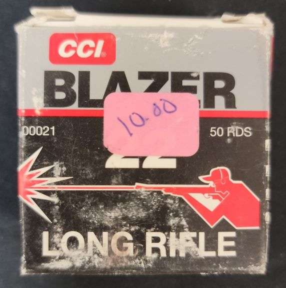 CCI Blazer .22 LR 50 Cartridges - Metzger Property Services LLC