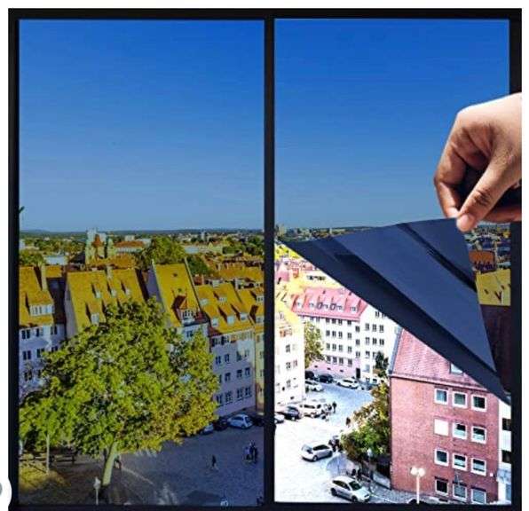 One Way Privacy Window Film,Premium PET Material,Daytime Reflective ...