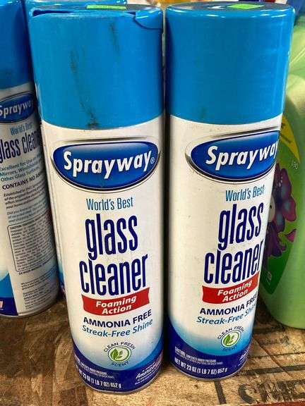 2-Sprayway glass cleaner 23 oz each - Metzger Property Services LLC