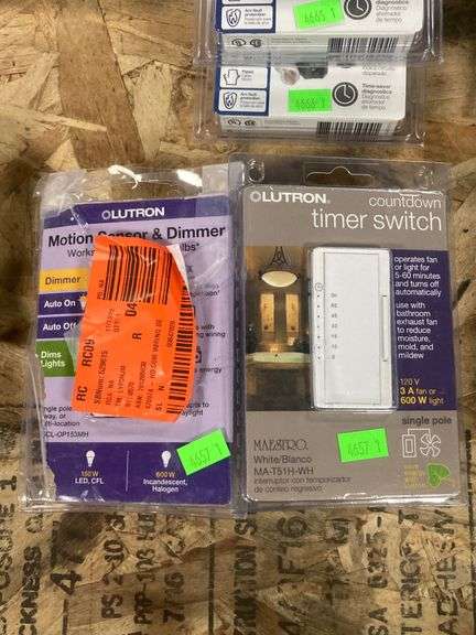 Lutron Countdown Timer Switch with Motion Sensor and Dimmer - Metzger ...