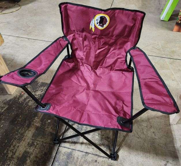 Washington Redskins Logo Brands NFL Team Quad Folding Chair - Metzger ...