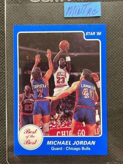 1986 Star Michael Jordan Best of Best - Mint (true rookie card ...