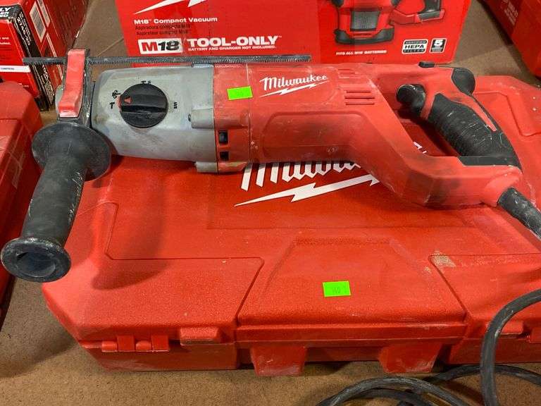 Milwaukee Model:5262-21 1” SDS Plus Rotary Hammer, Head Broken and Used ...