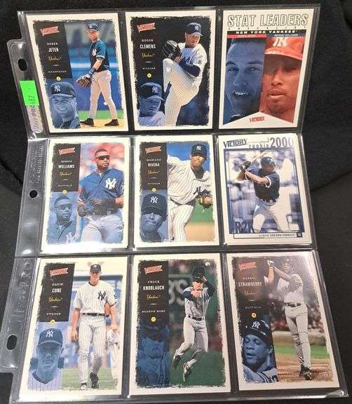 13 Victory New York Yankee Player Baseball Cards - Metzger Property ...