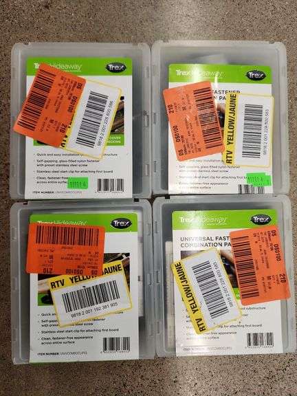 4- Universal fasteners combination pack 90 pc. Per box - Metzger ...