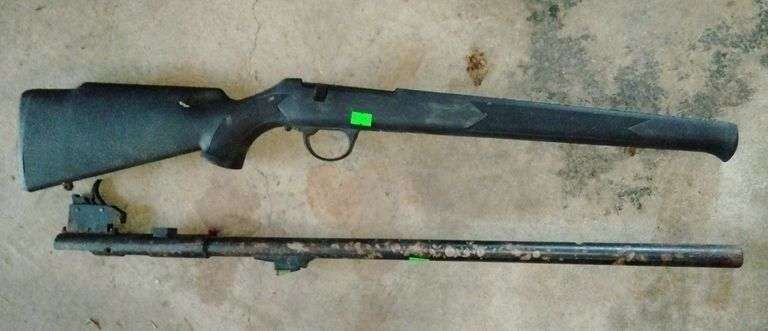 50 caliber black powder barrel and stock - no bolt - Metzger Property ...