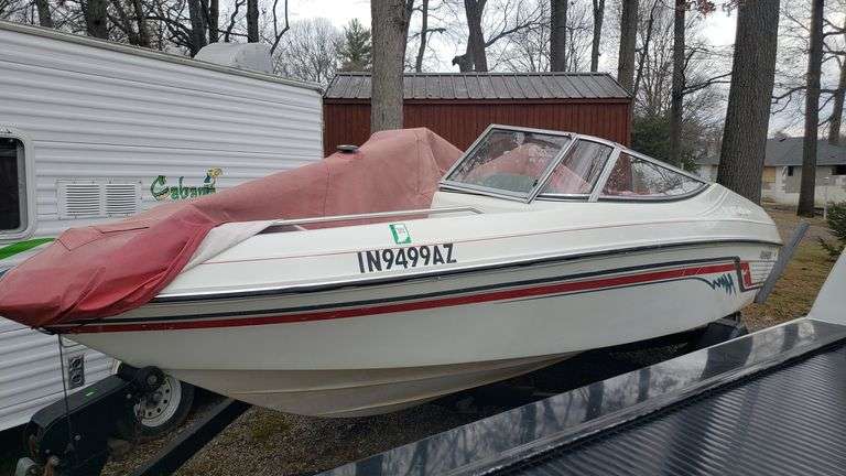 Rinker 190 Captiva boat 4.3 LX/V6 with trailer - has title - A $25 ...